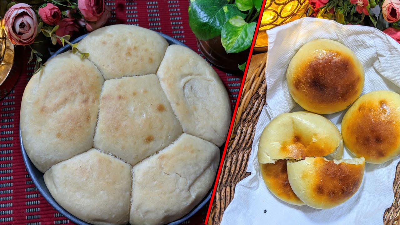 চুলায় এবং ওভেনে তৈরি পাউরুটি| Pauruti Recipe|Pauruti Without Oven |Bun ...