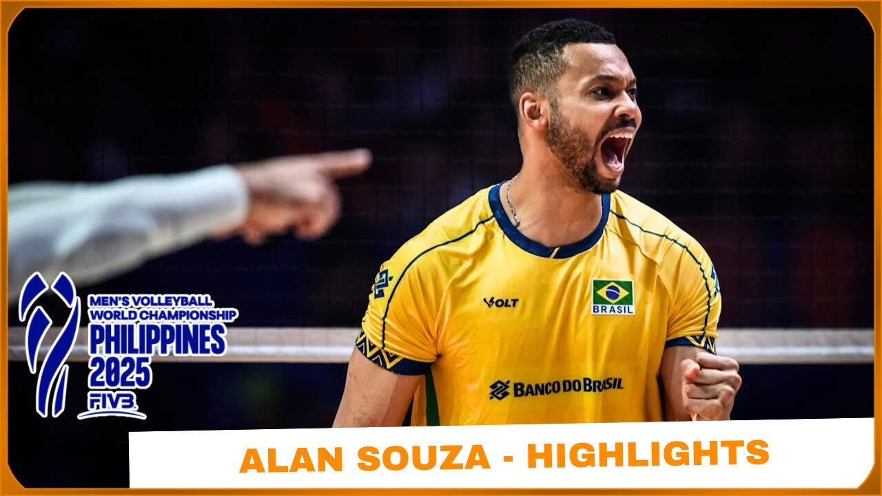 Alan Souza Highlights | Mundial De Volei Masculino 2025 - YouTube