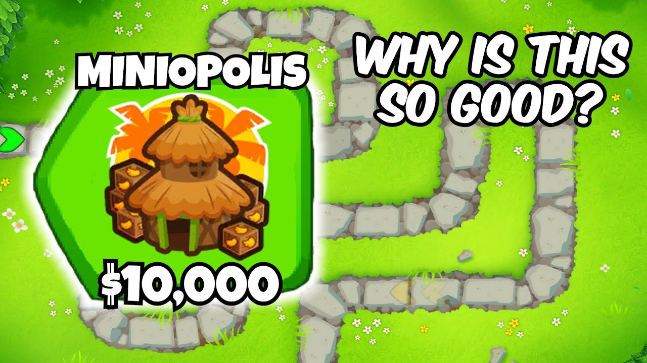 The MINIOPOLIS Farming In BTD6! - YouTube