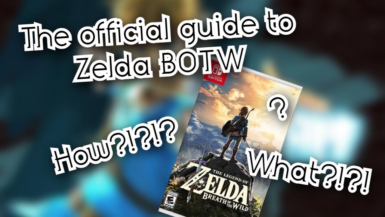 How to play Zelda Breath of the Wild! (The fundamentals) - YouTube