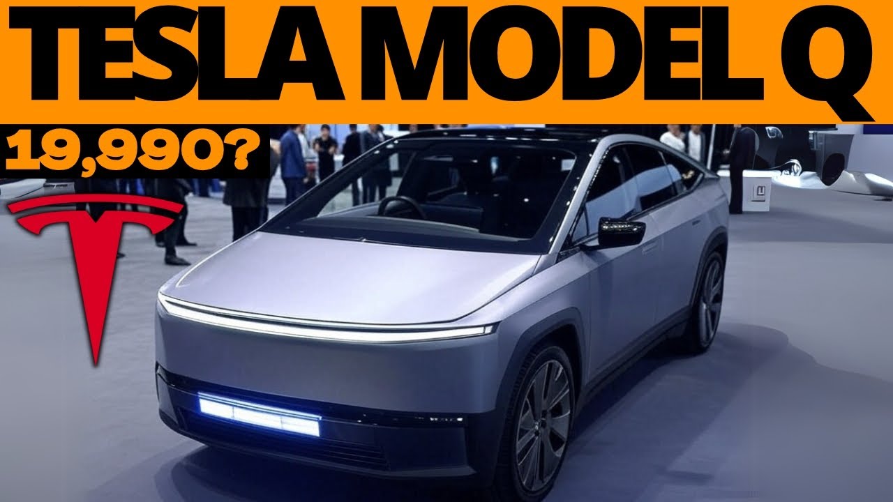 TESLA MODEL Q 2025! Elon Musk Shocks The World With The Cheapest And ...