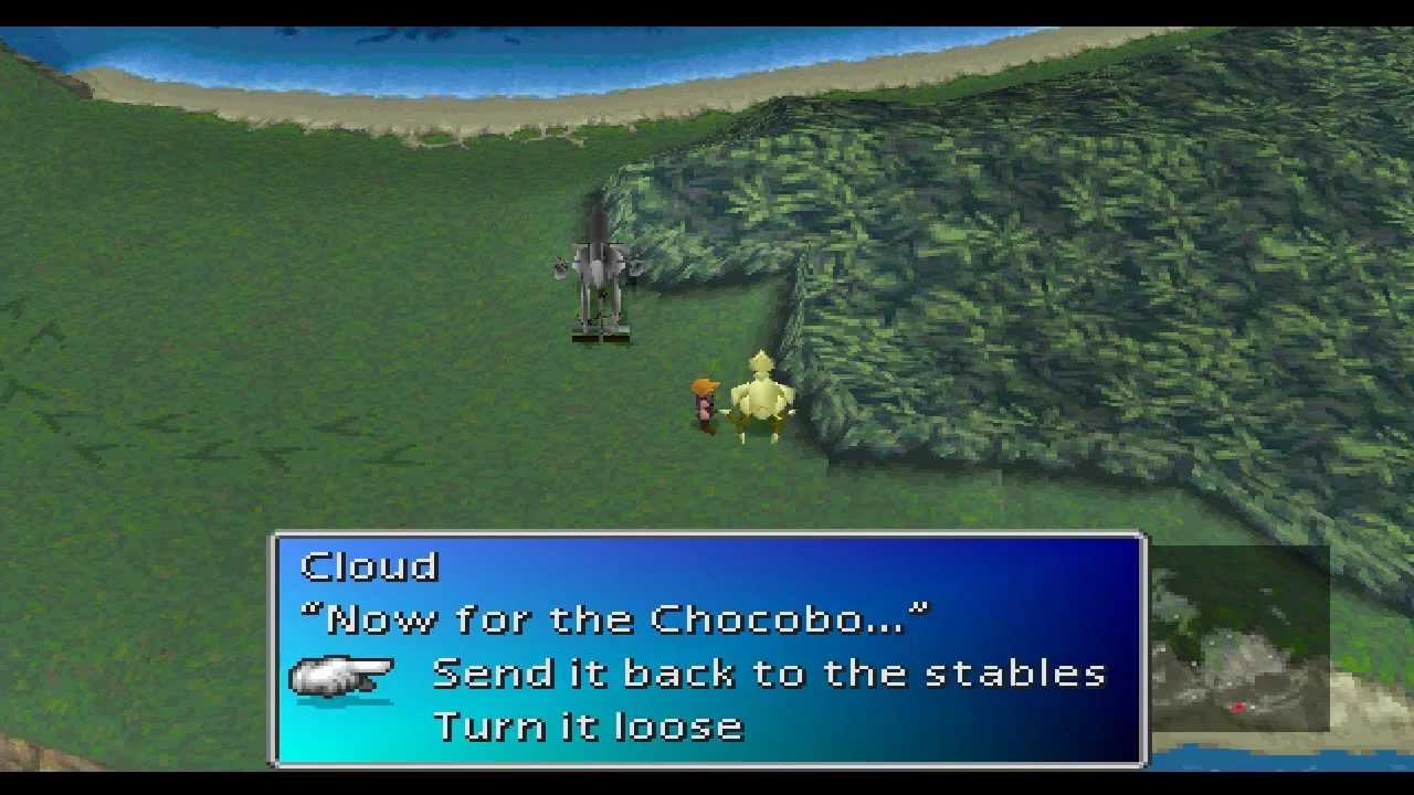 Let's Play Final Fantasy VII Part 64: How NOT to catch a Chocobo 101 ...
