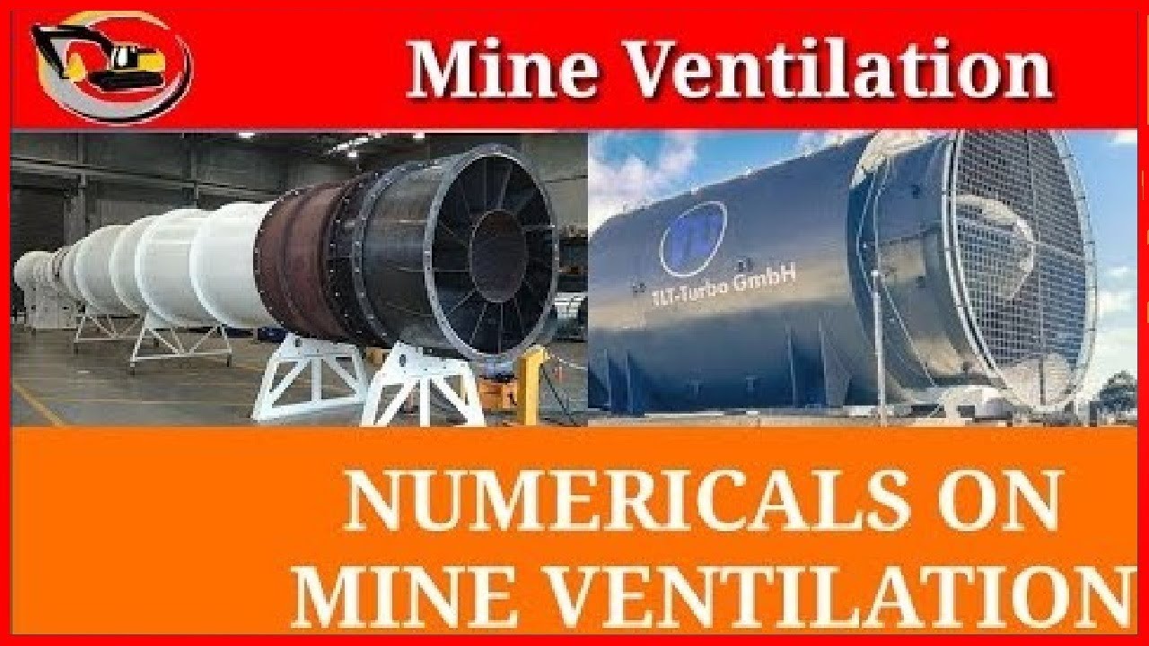 Numericals on Mine ventilation 1 || Mine ventilation || Mining World ...