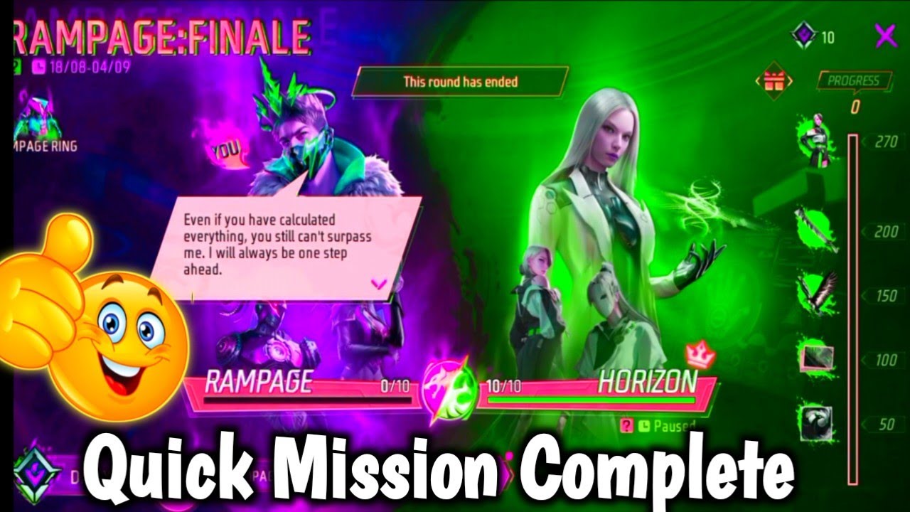 Rampage: Finale Event 🥳 | Free Fire New Rampage Finale Legend Rewards 🔥 ...