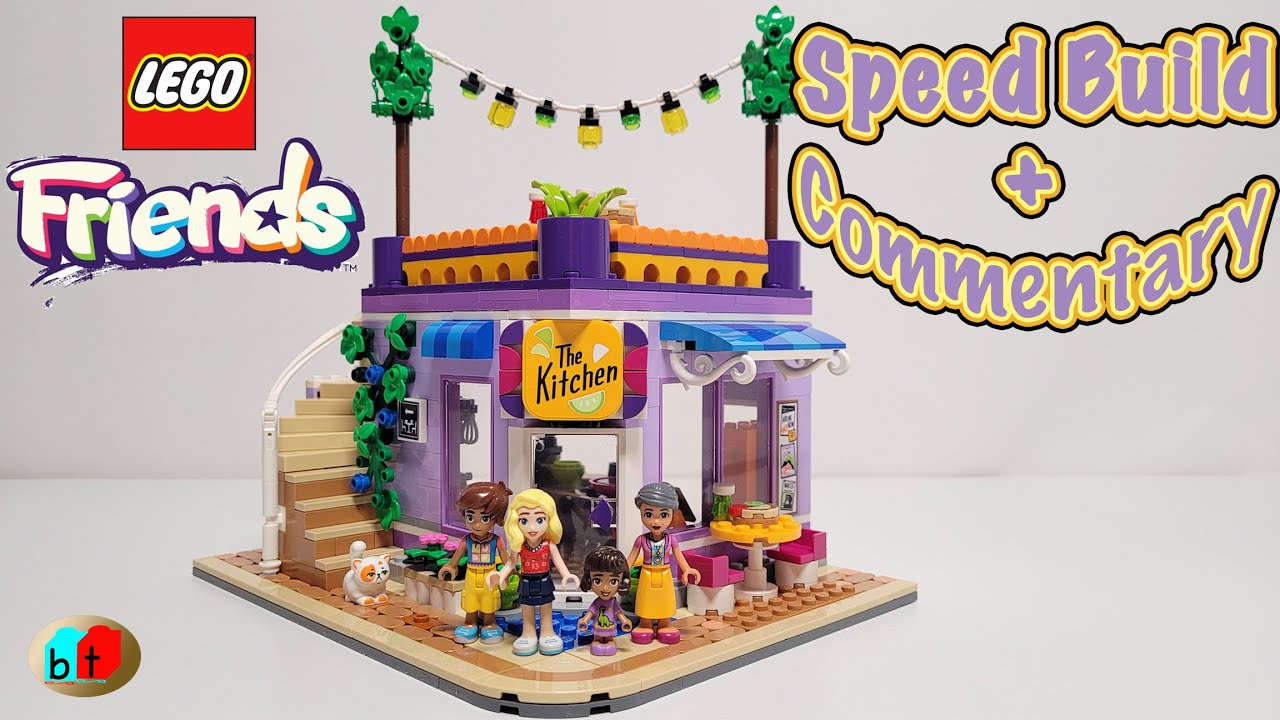 Lego Community Kitchen Speed Build + COMMENTARY (Set 41747) - YouTube