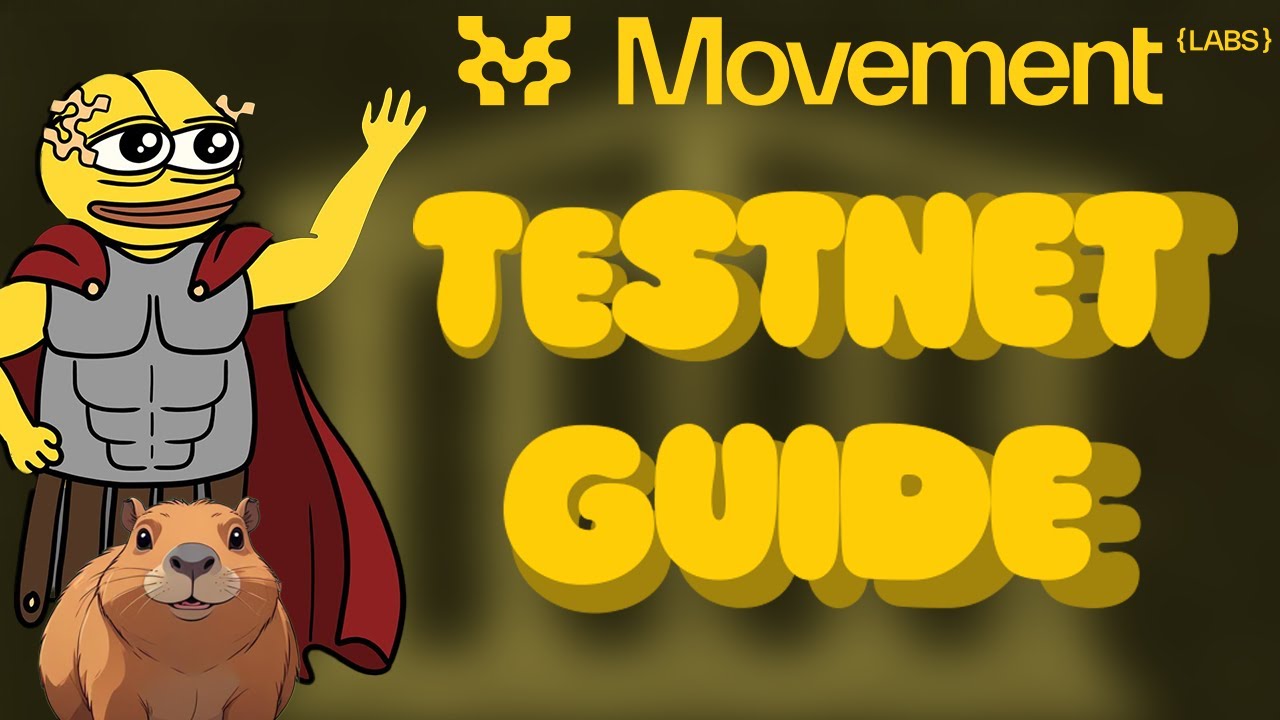 Повний Гайд по TESTNET Movement : AIRDROP без вкладень - YouTube