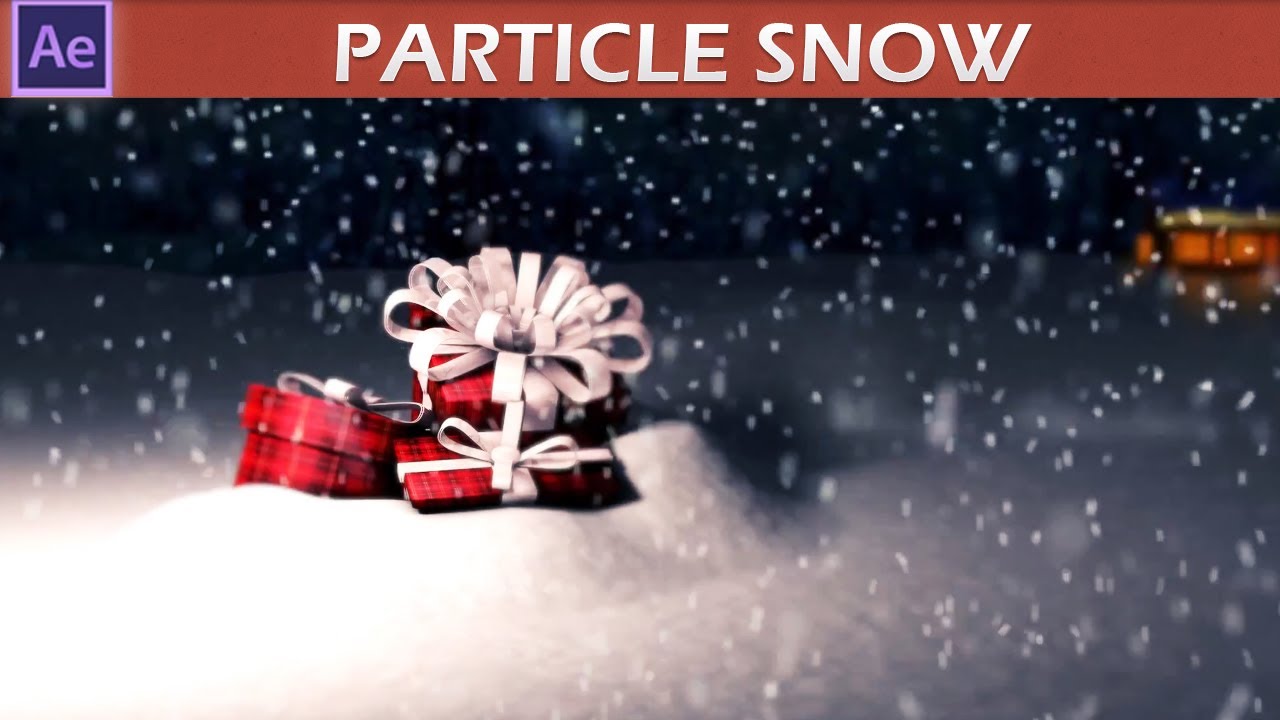 After Effects Particular Snow Tutorial - YouTube