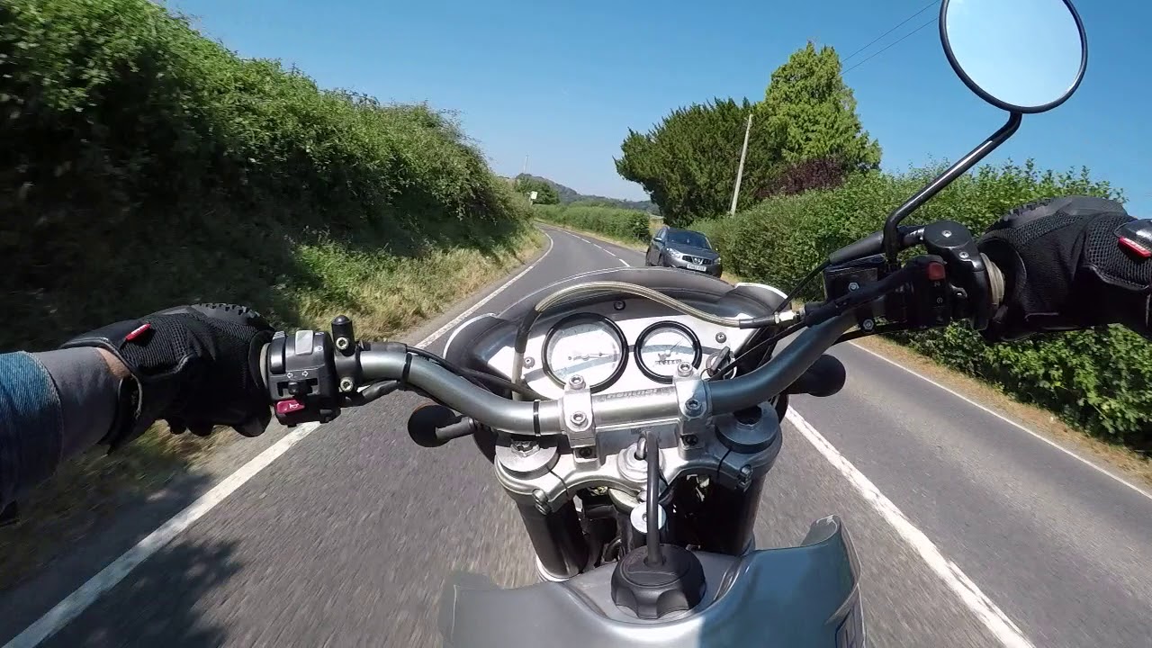 CCM R30 fitted with prototype big bore Rotax 350e engine (520cc) - YouTube