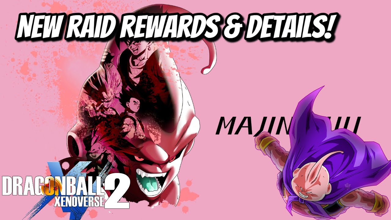 Dragon Ball Xenoverse 2 NEW Majin Buu Extra Raid Boss Battle Rewards ...