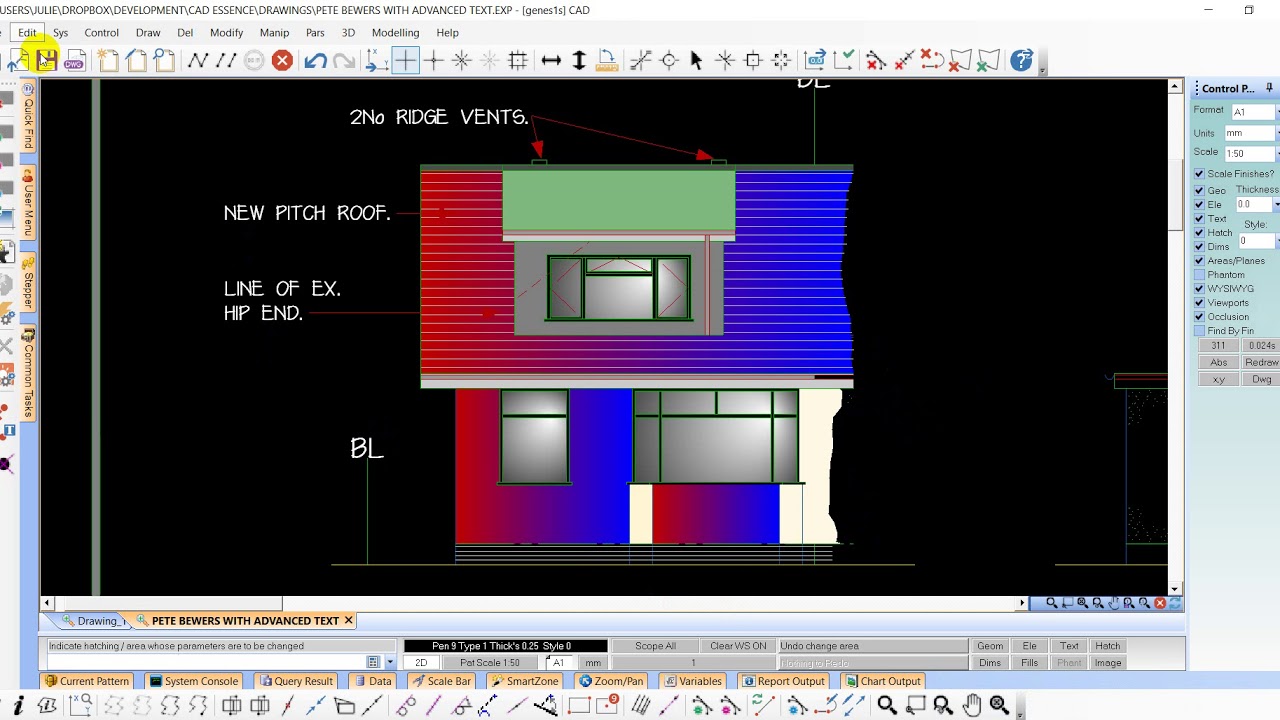 Area Fills with transparency and gradient fills - YouTube