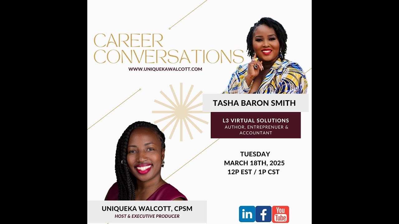 Career Conversations: Building a Business That Lasts with Tasha Baron ...