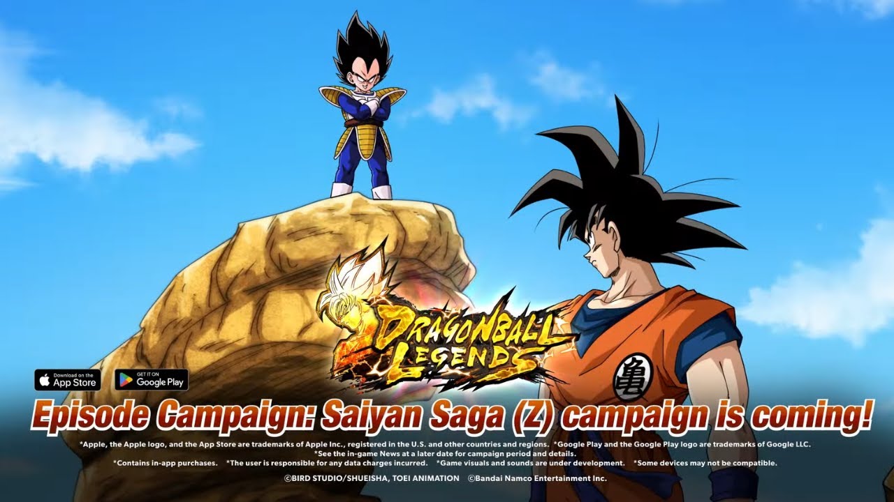 SAIYAN SAGA Z CAMPAIGN IS COMING TO DRAGON BALL LEGENDS - YouTube