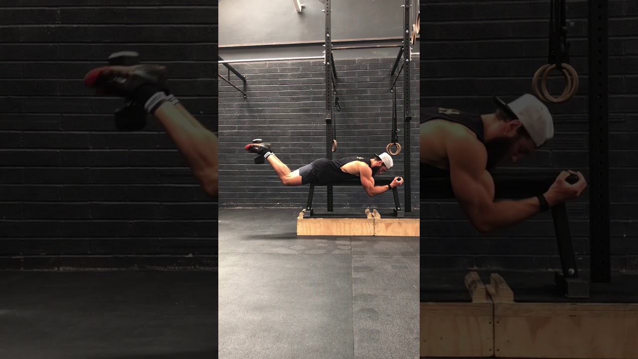 Dumbbell Hamstring Curl - Movement Demo - YouTube