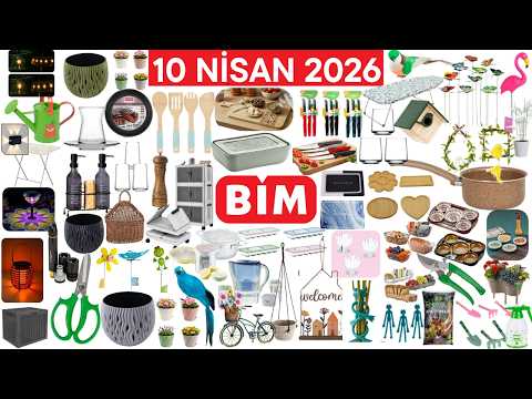 RESMİ KATALOGDAN | BİM 10 NİSAN 2026 AKTÜEL KATALOĞU | BİM İNDİRİMLERİ | BİM KAMPANYALARI