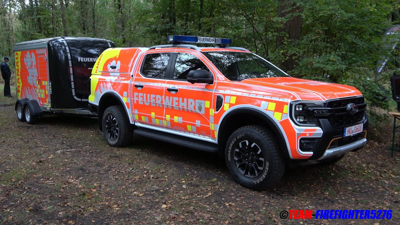 [Magirus Wolf R1 - spezielle Fähigkeiten und Robotik] Feuerwehr Hanau ...