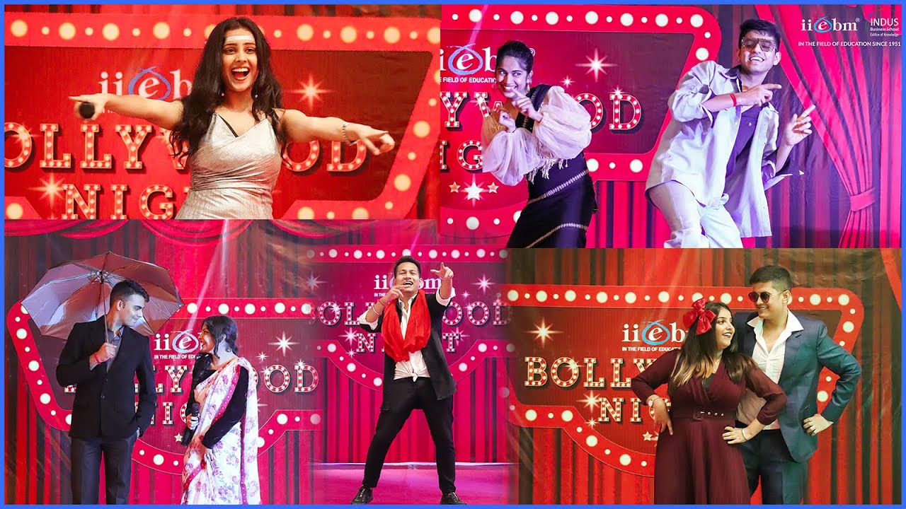 || BOLLYWOOD NIGHT || RETRO THEME || - YouTube