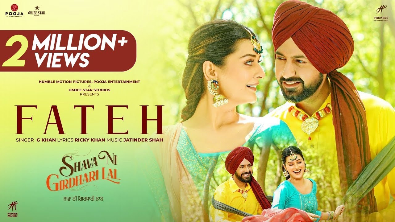 Fateh (Full Video) Gippy Grewal | Paayal Rajput | G Khan | Jatinder ...