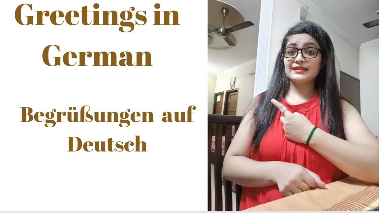 Learn German l Level A1 Ep 2 l Begrüßungen auf Deutsch l GREETINGS in ...