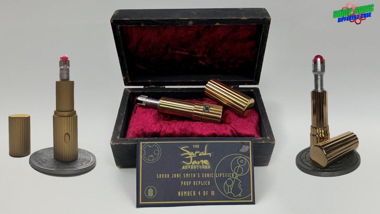 Collingwood Replicas - Sarah Jane Smith's Sonic Lipstick - YouTube