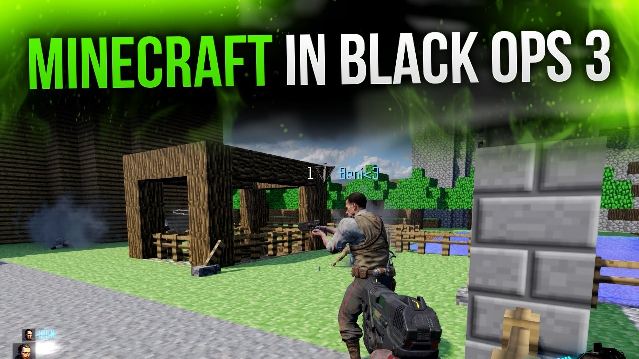 MINECRAFT IN BLACK OPS 3! | TwoEpicBuddies - YouTube