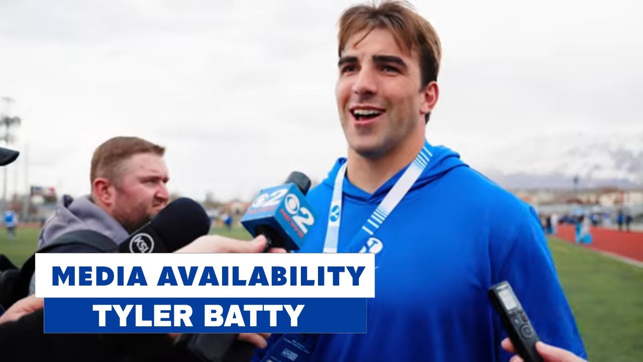 Tyler Batty | Media Availability | Spring | March 22, 2024 - YouTube