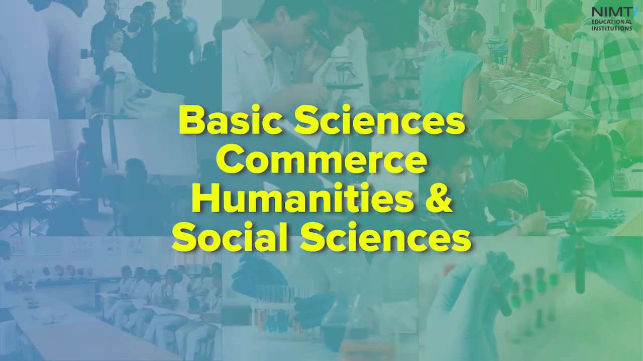 Basic Sciences, Commerce and Humanities & Social Science Department - YouTube