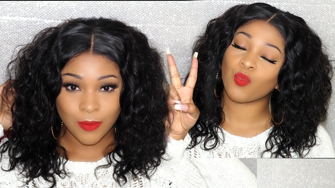 Messy Hair Look Perfect Fast & Simple Lace Front Wig Install WowEbony ...