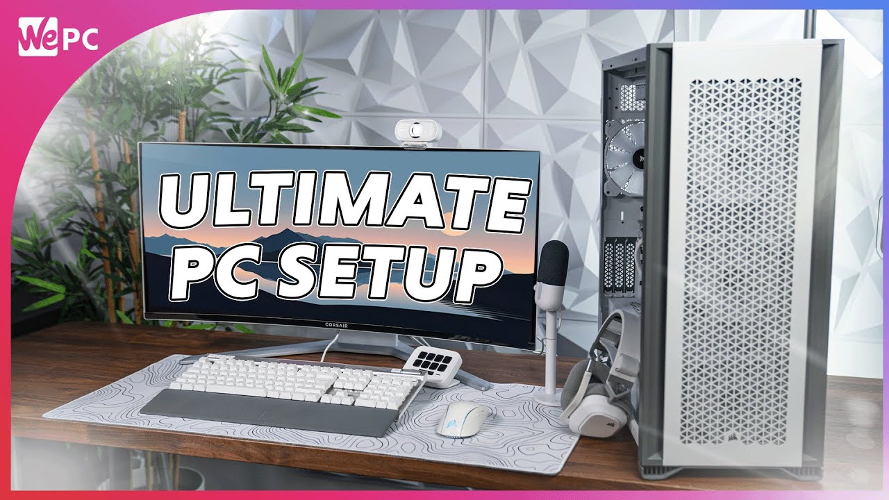 Ultimate White Gaming PC Setup Under $5000! - YouTube