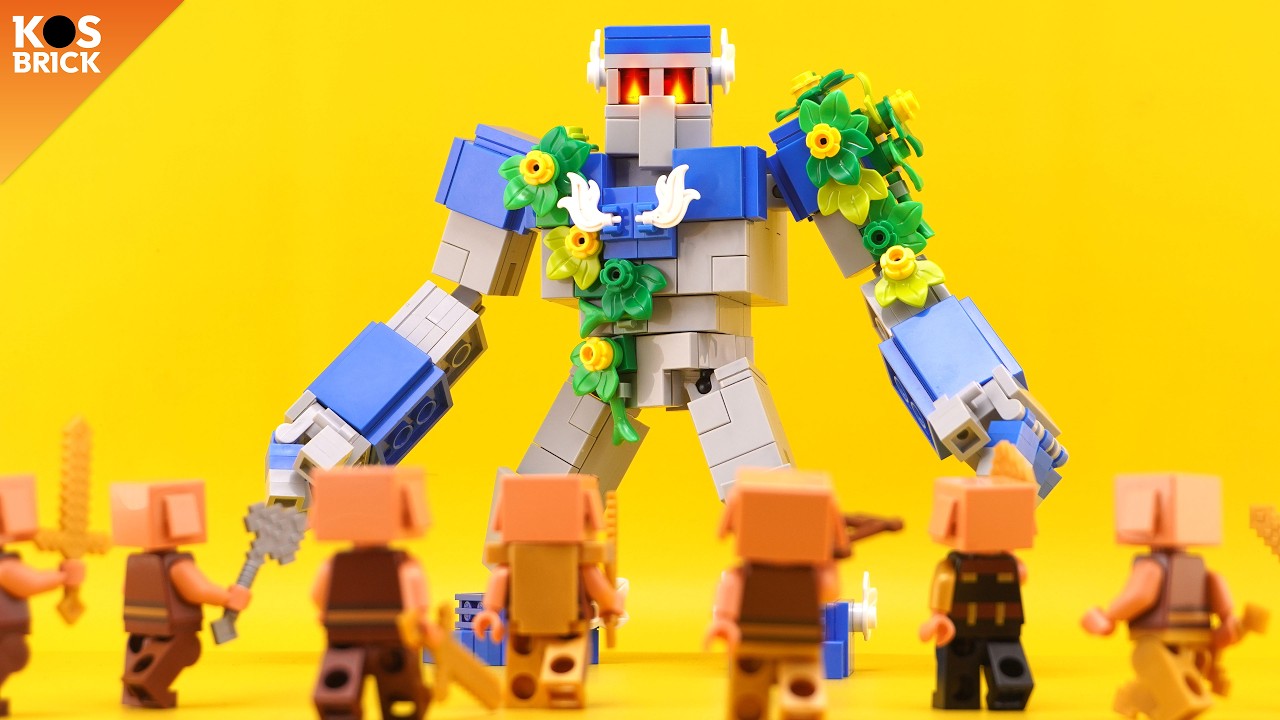 Swiftness Golem LEGO Tutorial – Inspired by A Minecraft Movie! 🏗️ - YouTube