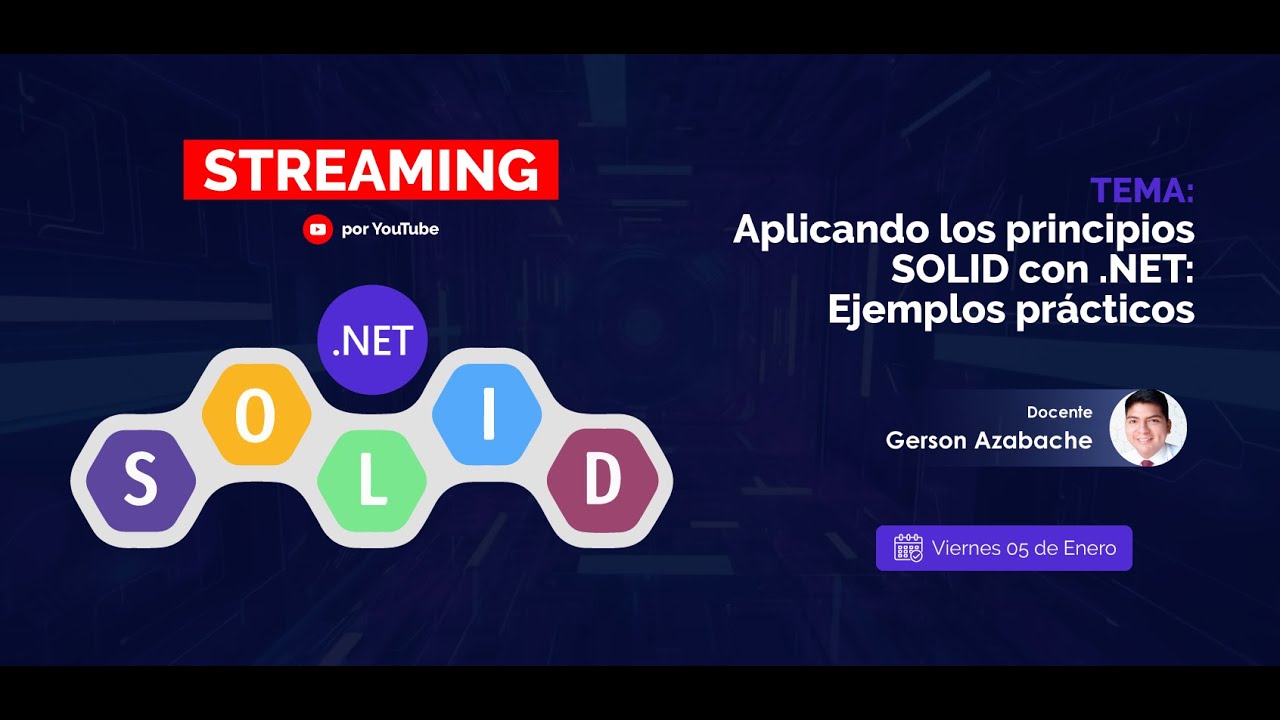 SOLID con .NET 🟦 - YouTube