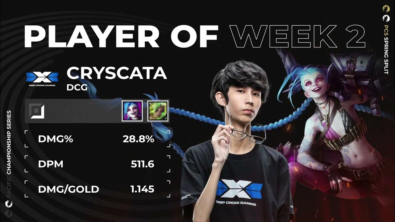 PCS 2022 Spring Split Week 2 MVP | DCG Cryscata | PCS 2022 春季聯賽 - YouTube