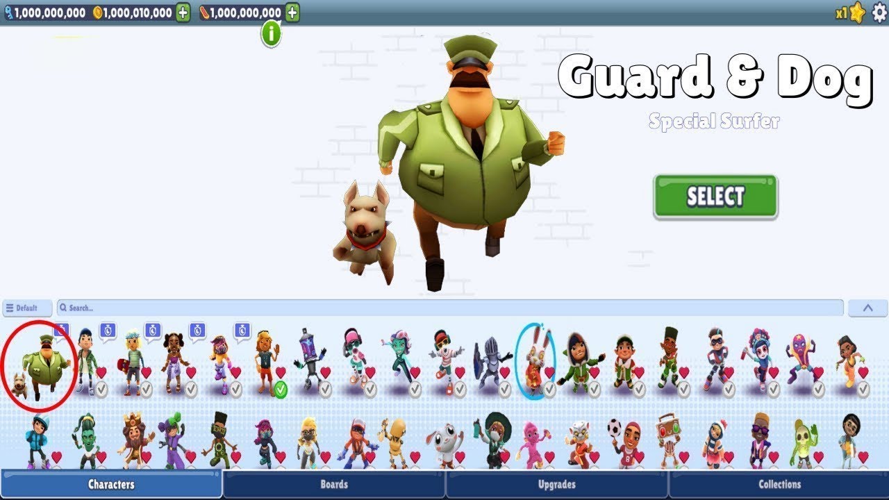 Subway Surfers Guard and Dog Unlocked New MOD - All Characters & All ...