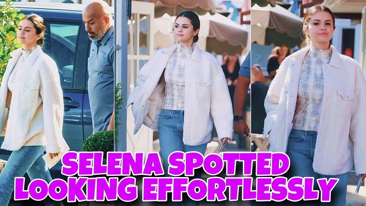Selena Gomez Spotted Looking Effortlessly Chic While Running Errands in ...