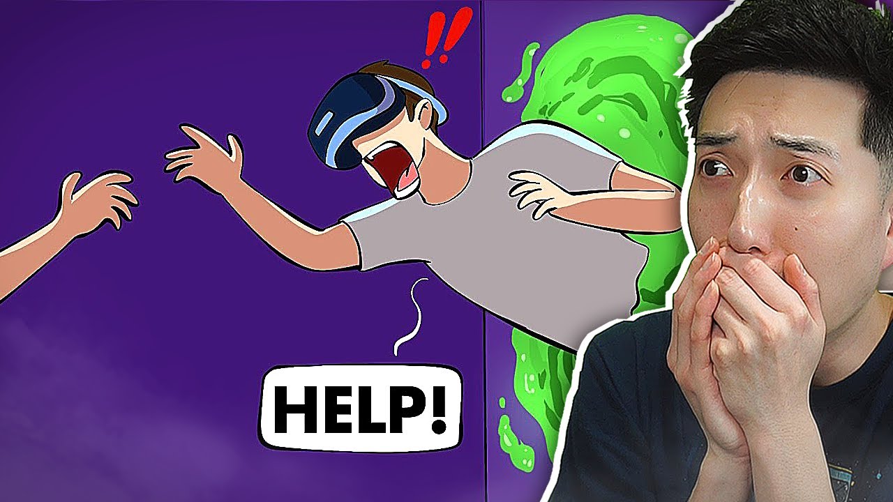 His FRIENDS Got Trapped INSIDE a VIDEO GAME.. - YouTube