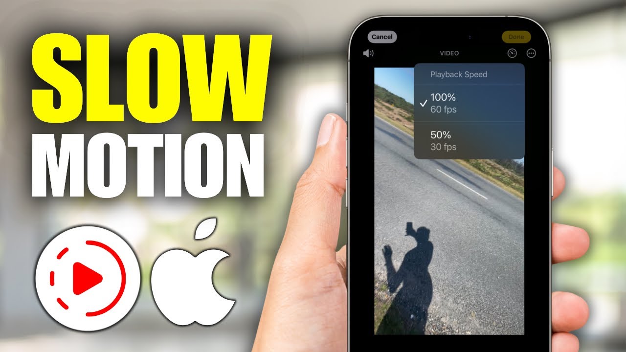 How To Make iPhone Video Slow Motion (After Recording) - YouTube