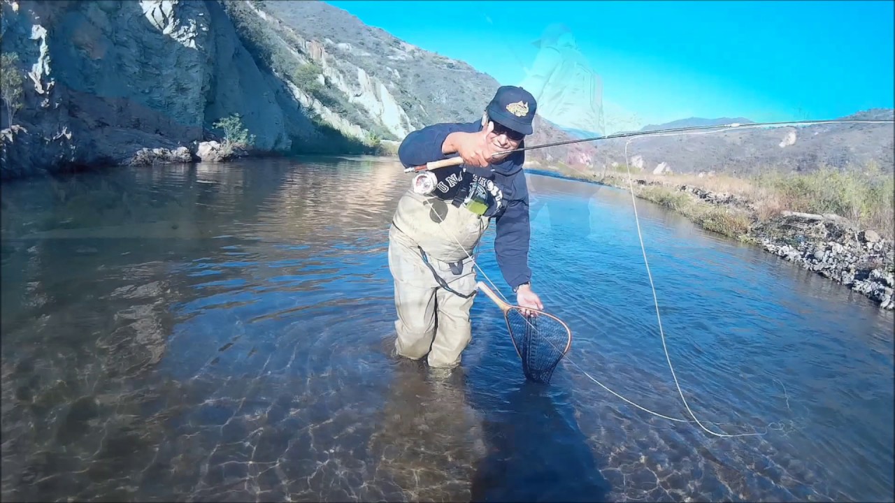 fly fishing Oaxaca Mexico trucha arcoiris - YouTube