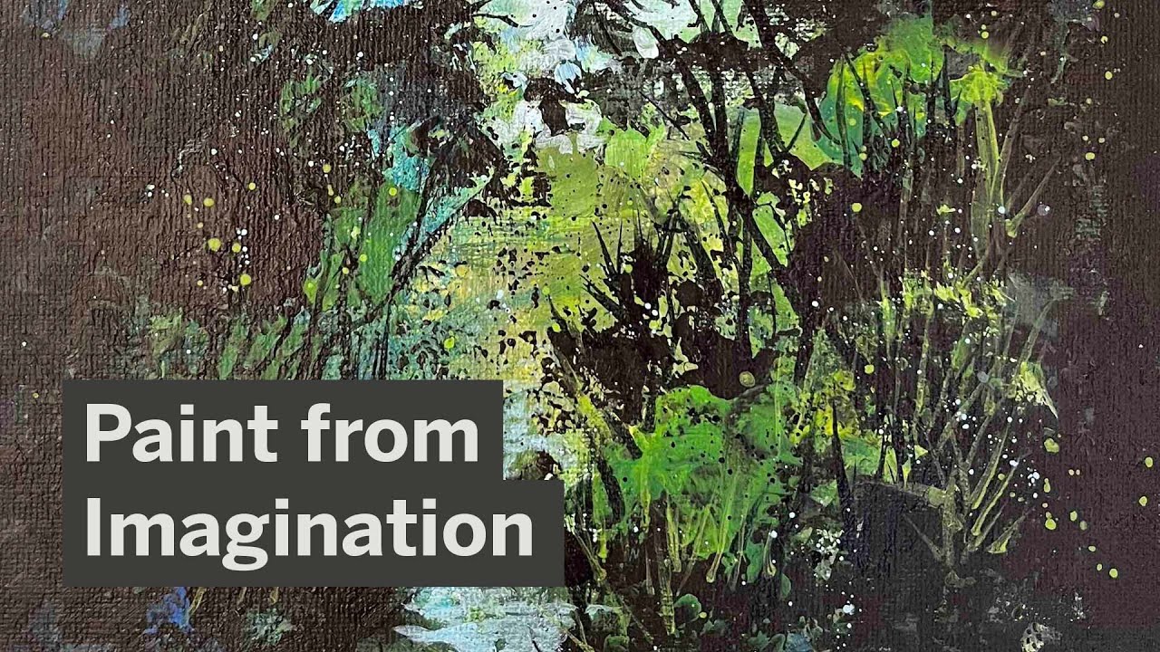 Class Preview - Abstract Landscapes in Acrylic (Jonathan Newey) - YouTube