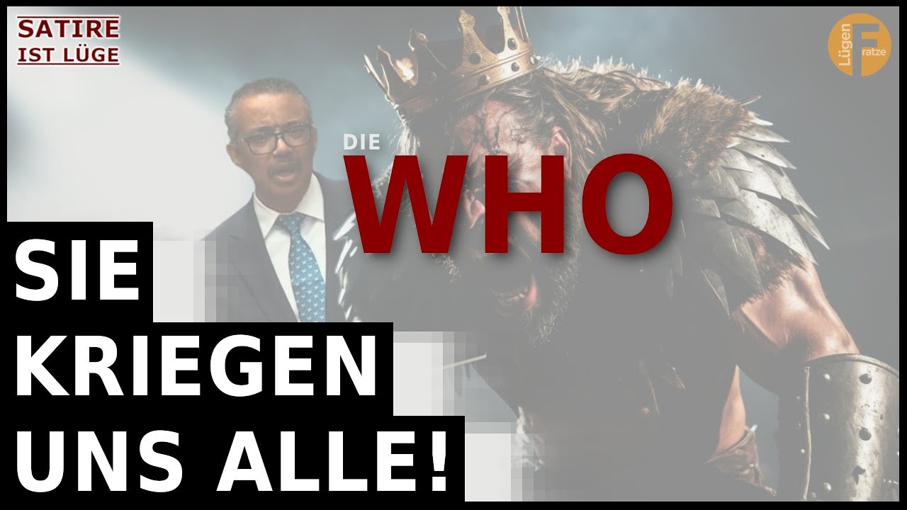 🔥WHO Chef Tedros: Griff nach der Macht!🔥[Satire] - YouTube