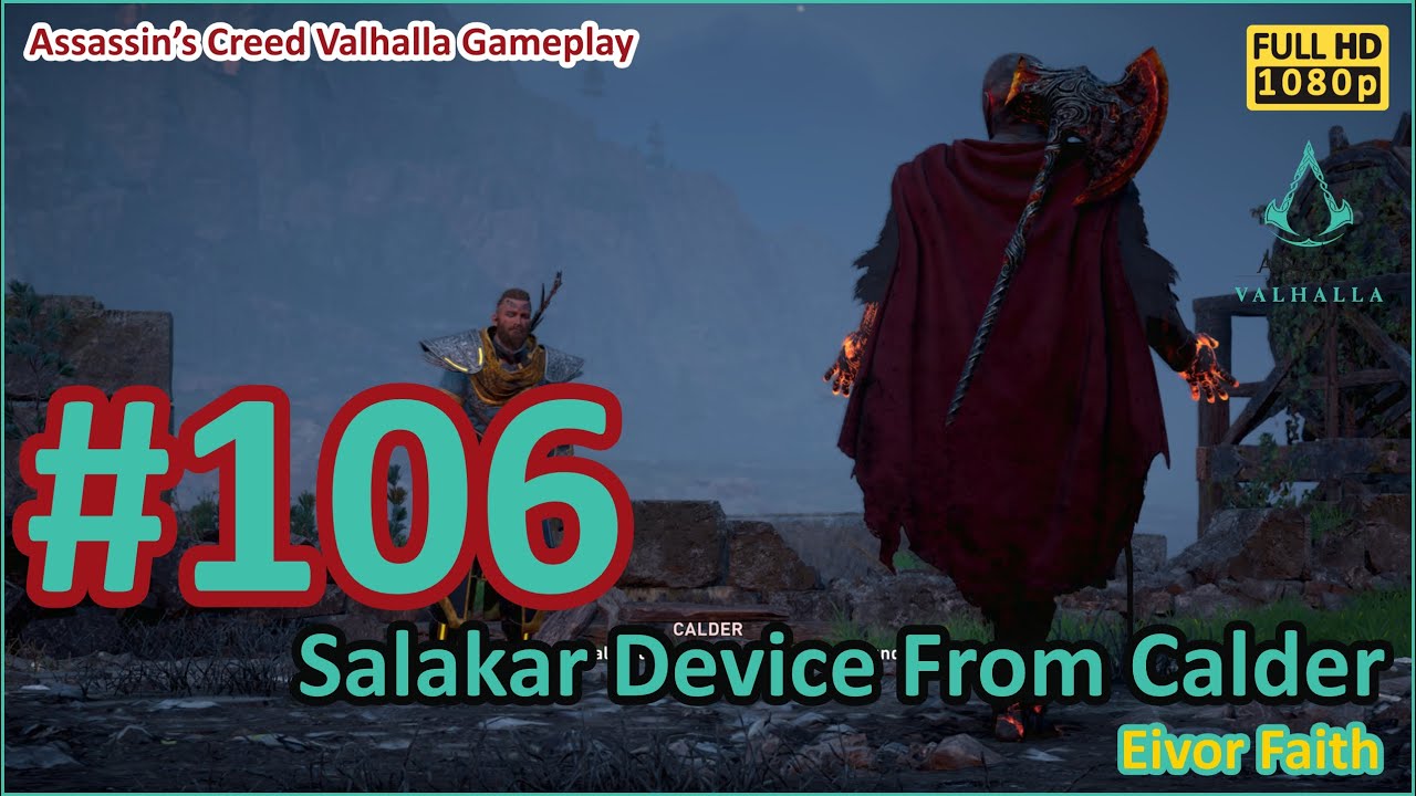 AC VALHALLA 106 | Find Calder to get Salakar The Planning Device For ...