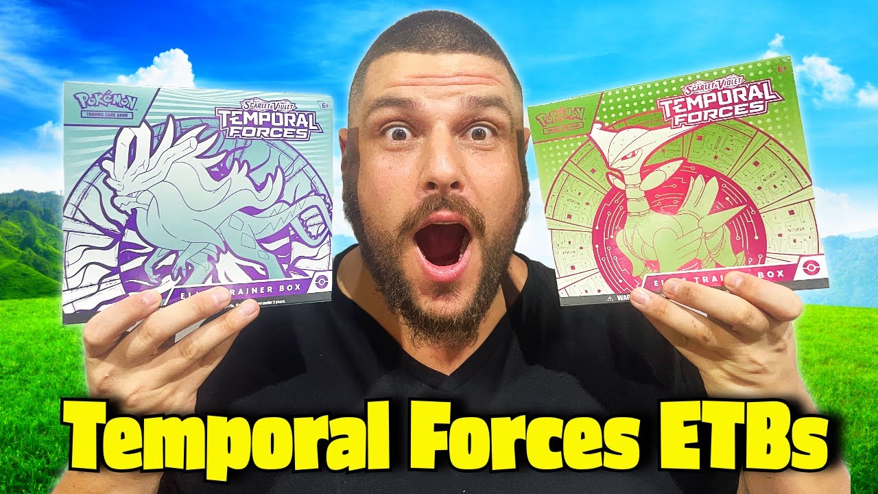 Brand *NEW* Temporal Forces Pokemon ETB Opening (GIVEAWAY WINNER ...