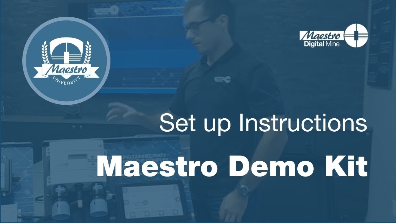 Maestro Demo Kit | Set up | Maestro University - YouTube