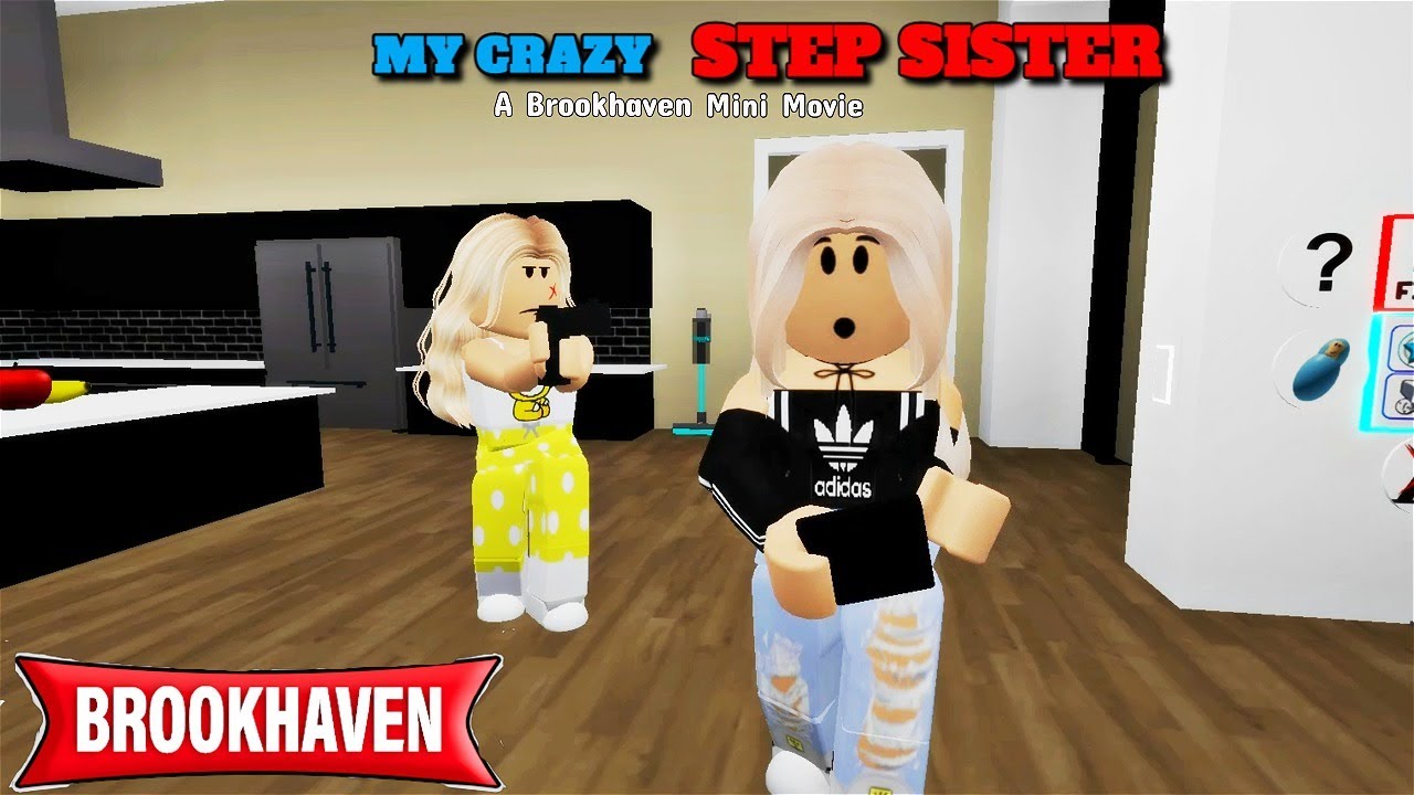 MY CRAZY STEP SISTER!!! || Brookhaven Movie (VOICED) || CoxoSparkle ...