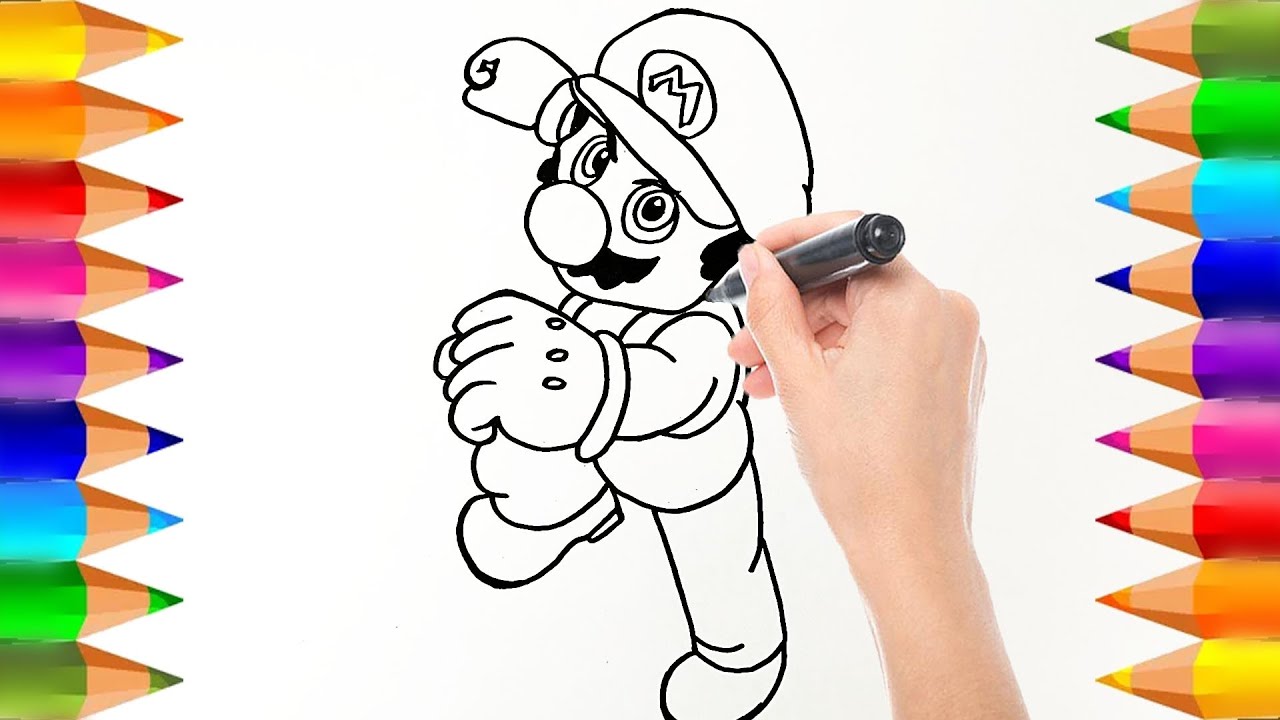 Personajes De Mario Fáciles De Dibujar Dibujando A Mario Bros