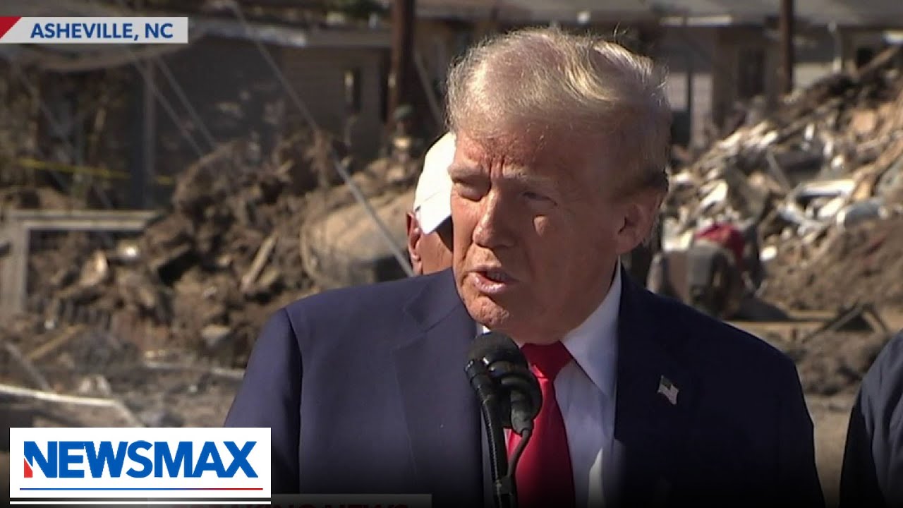 Trump: Federal government didn't 'answer call' after Helene - YouTube