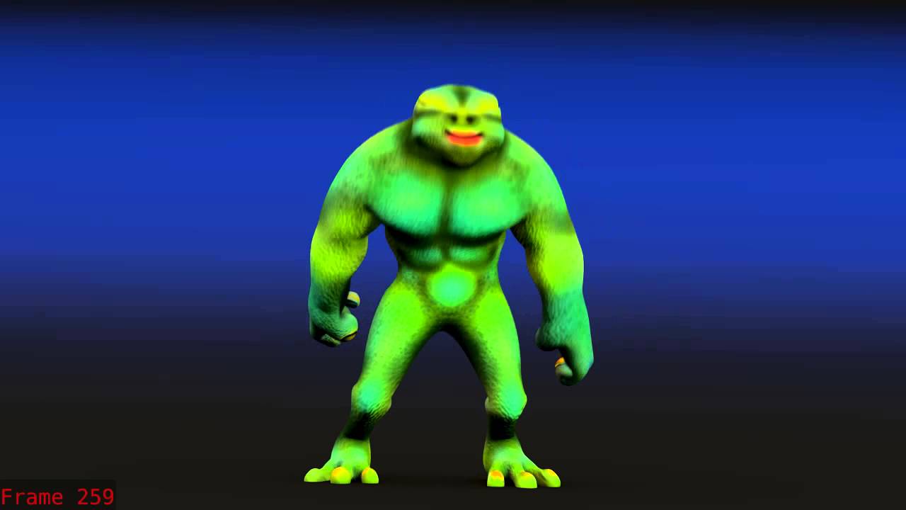 Frogman by Digital Artist Masud Masud. Animated by Rich Lee - YouTube
