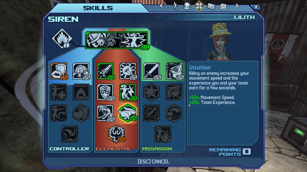 Borderlands 1 Remastered Siren XP Boost - YouTube