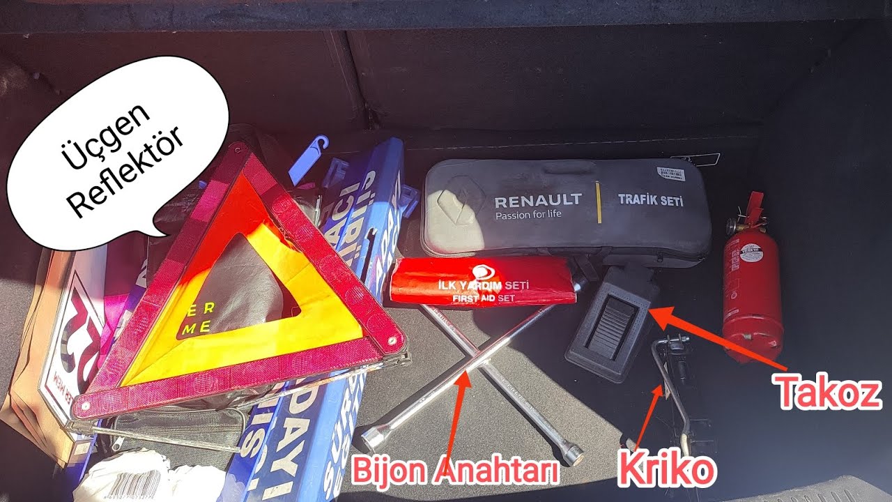 Direksiyon Sınavı için Bagaj Tanıtımı - YouTube