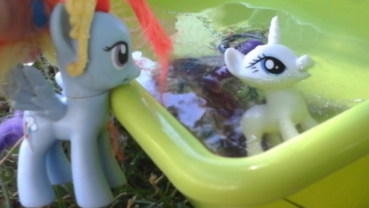 My little pony pool party part 1 - YouTube