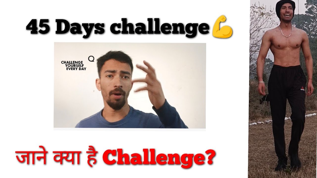 45 Days Challenge💪 || Hustle with ravinder || जाने क्या है Challenge ...