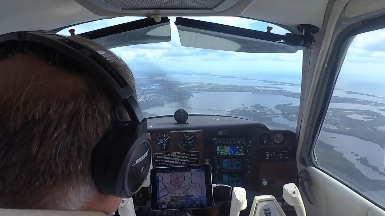 Last flight in my V tail Bonanza ... for a while. My V35 is about to ...